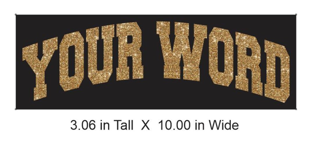 Vinyl Lettering Arched - Create Your Own Custom Name - You Choose ...