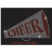 Cheer Megaphone Made With Your Color Rhinestones - Absolutely Stunning ...