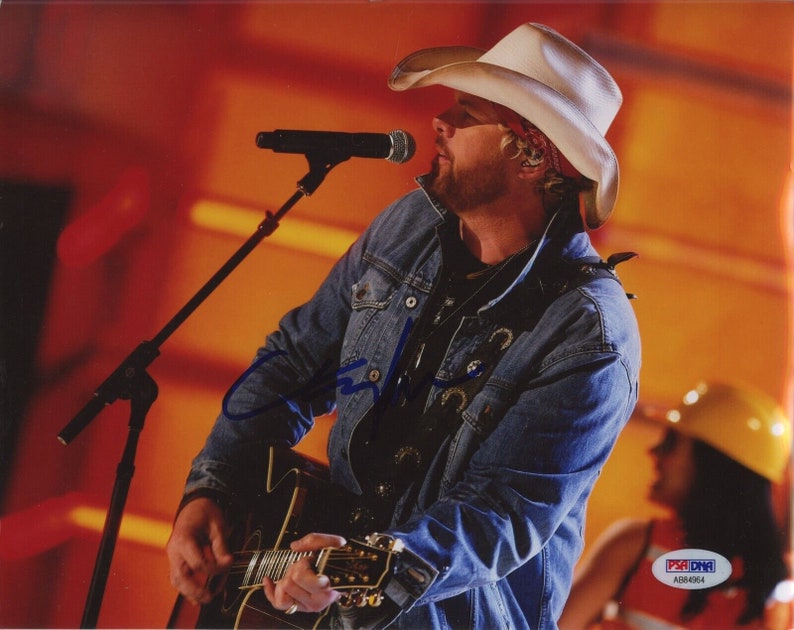 Toby Keith Signed Autograph Premium Quality Glossy 8x10 Print Country ...