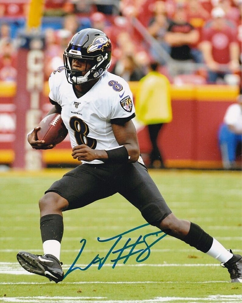 Lamar Jackson MVP Signed Autograph Premium Quality Glossy 8x10 Print ...