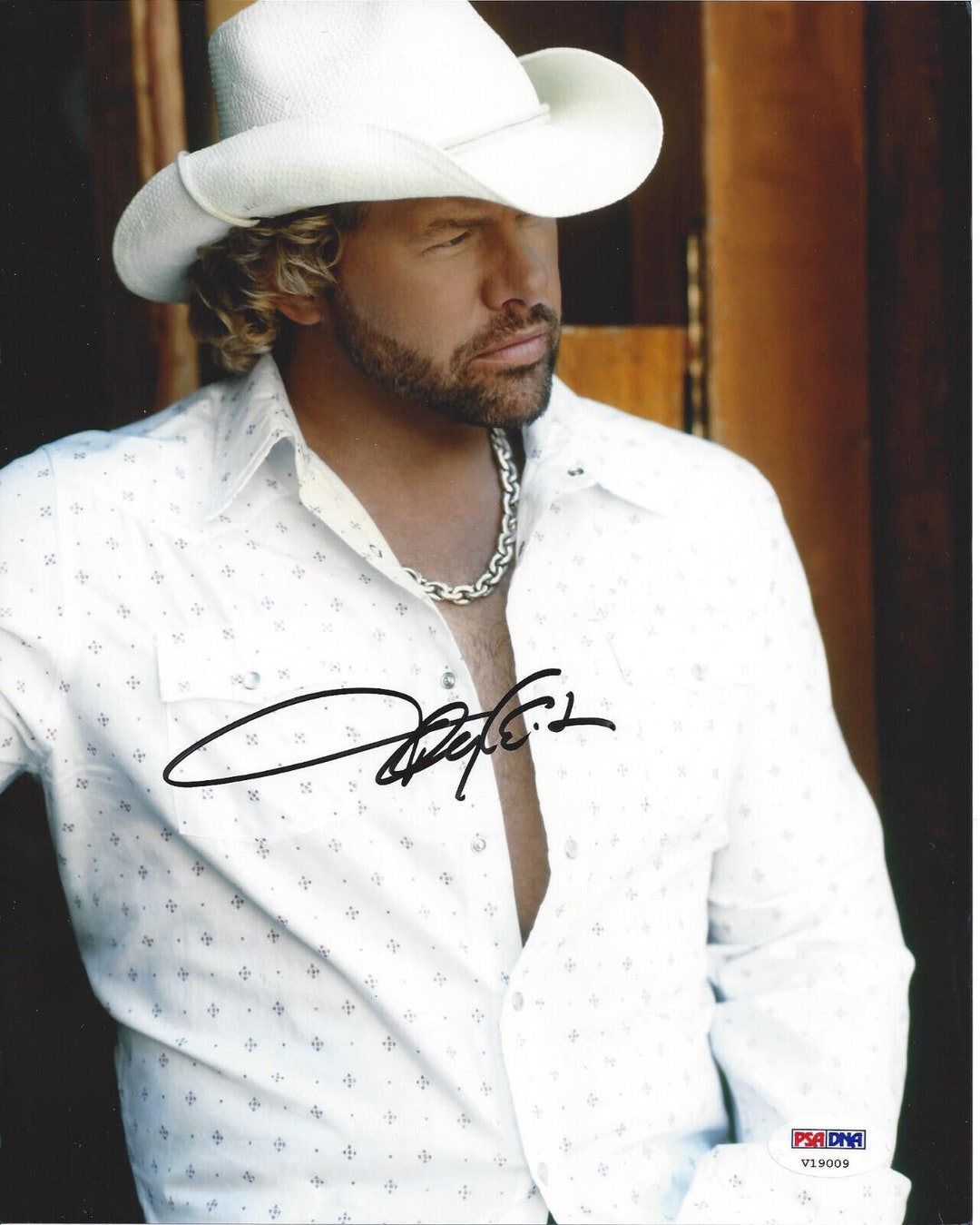 Toby Keith Signed Autograph Premium Quality Glossy 8x10 Print Country ...