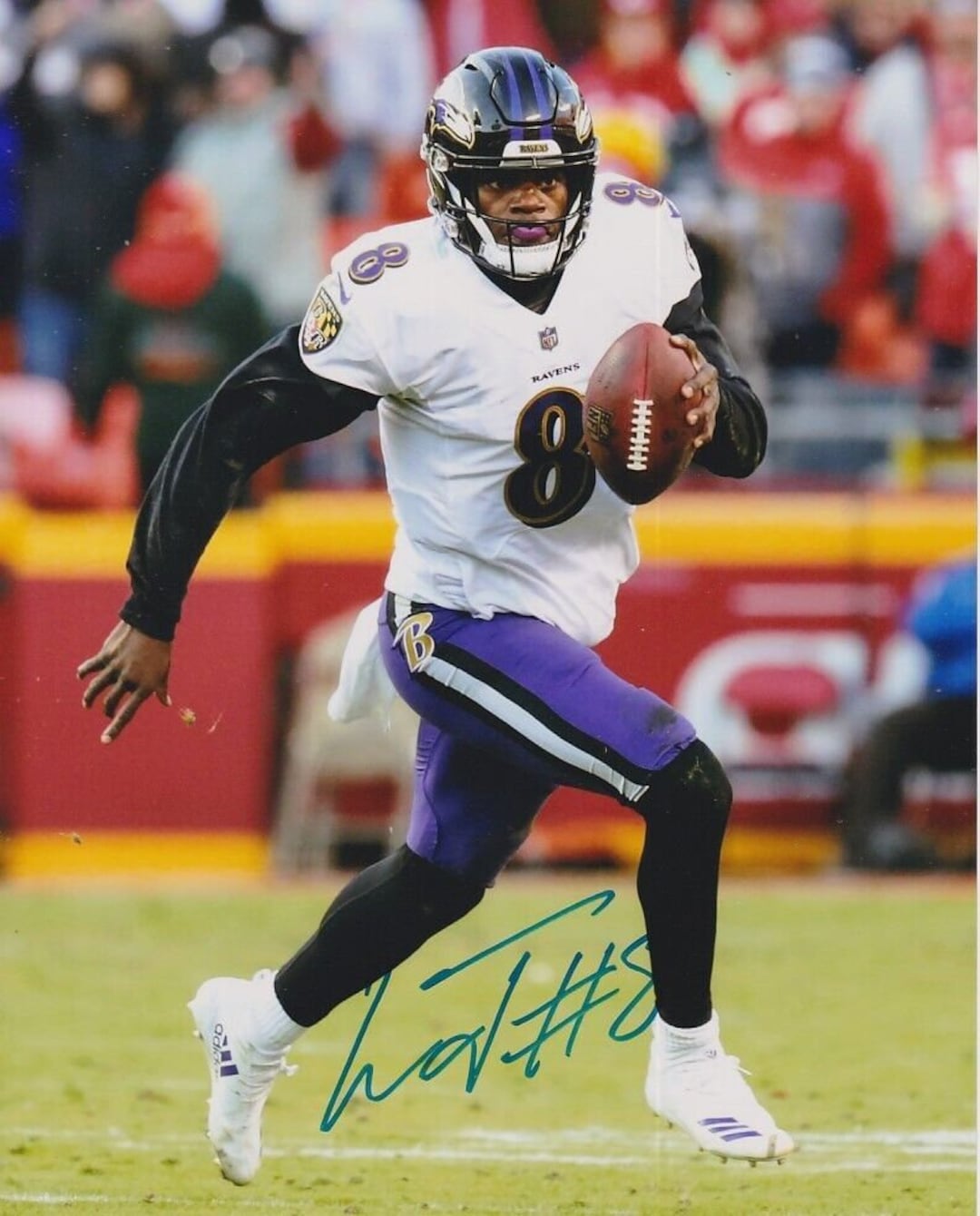 Lamar Jackson MVP Signed Autograph Premium Quality Glossy 8x10 Print ...