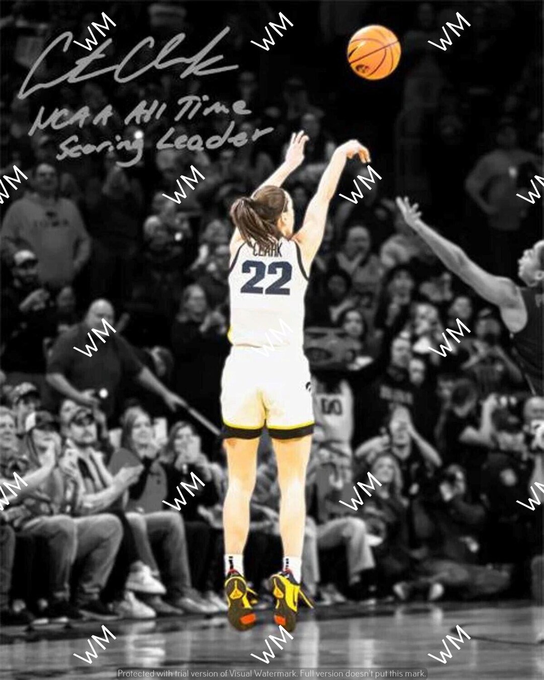 Caitlin Clark Signed Autograph Premium Quality Glossy 8x10 Print WNBA ...