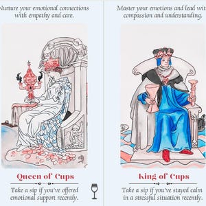 Tipsy Destiny Tarot Cards Deck. Rider Waite Tarot With Drinking Tasks ...