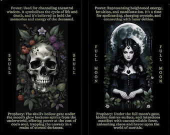 Persephone Oracle Deck Tarot Cards Goddess Oracle Witchy Gift Shadow ...