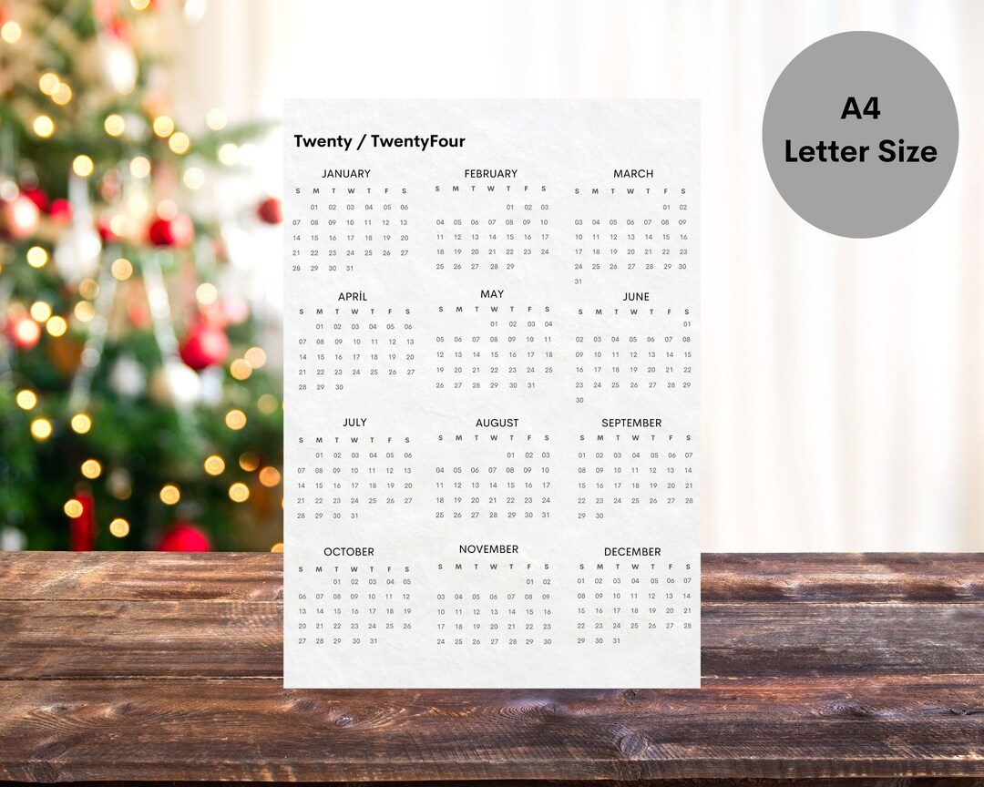 Calendario Año 2024, Calendario 2024 2025, Calendario Imprimible 2024 ...