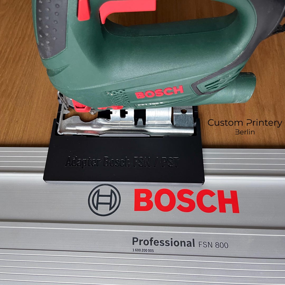 Adapter für Bosch GST/PST Stichsägen zur Bosch FSN oder Makita/Festool ...