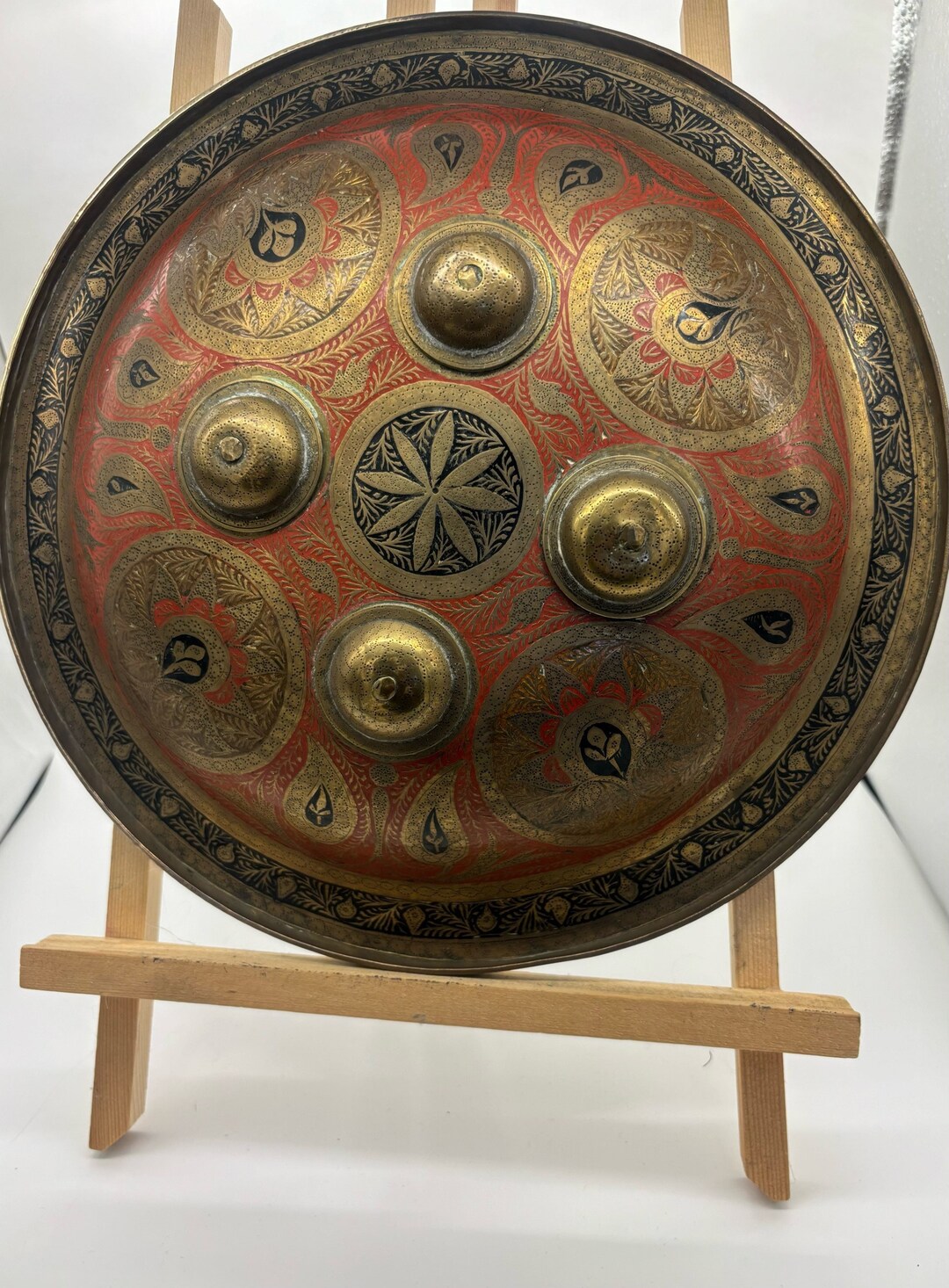 19TH Century Indian Dhal Warrior Shield - Etsy