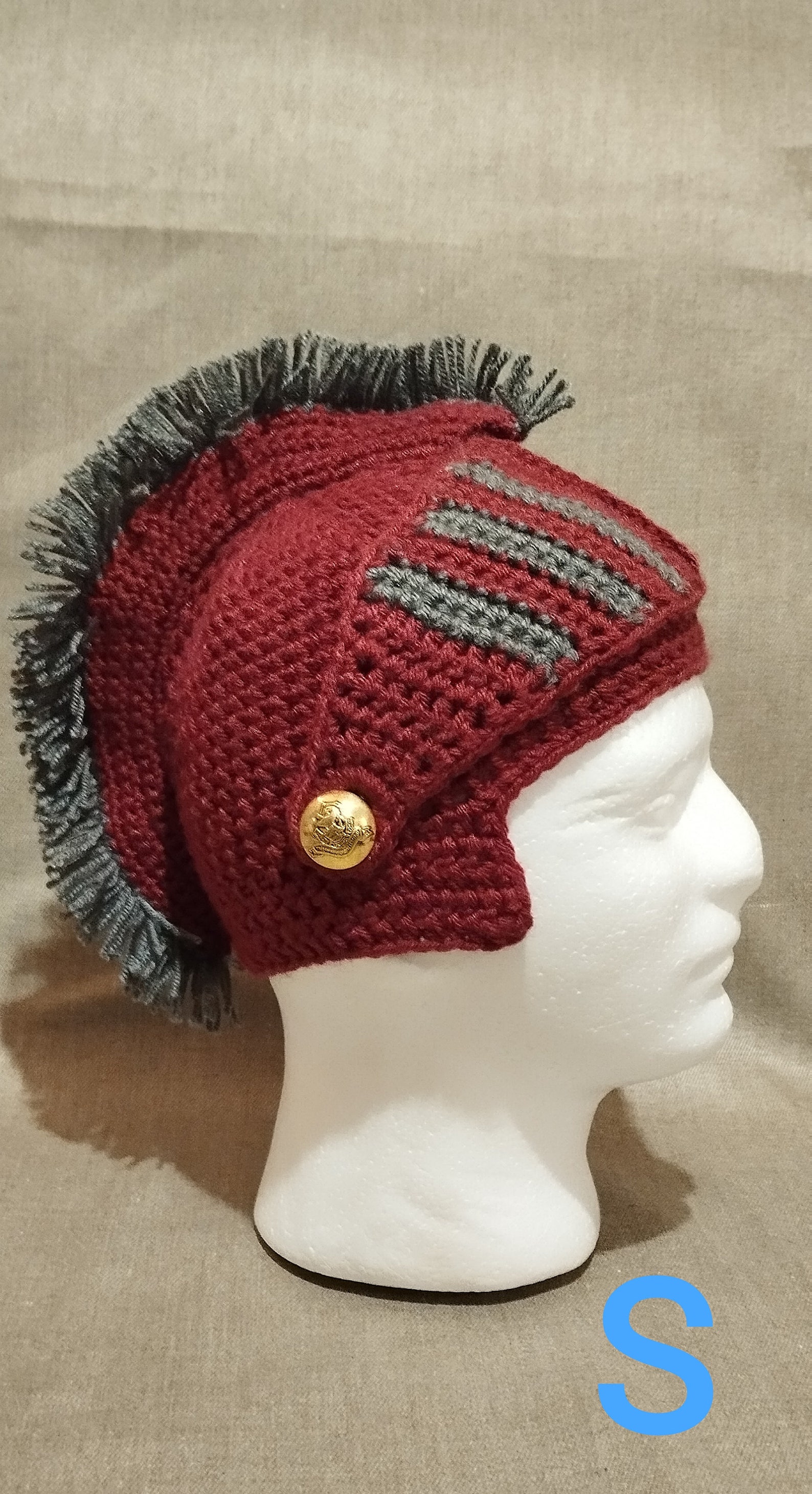 Crochet Knight Helmet Hat - Etsy