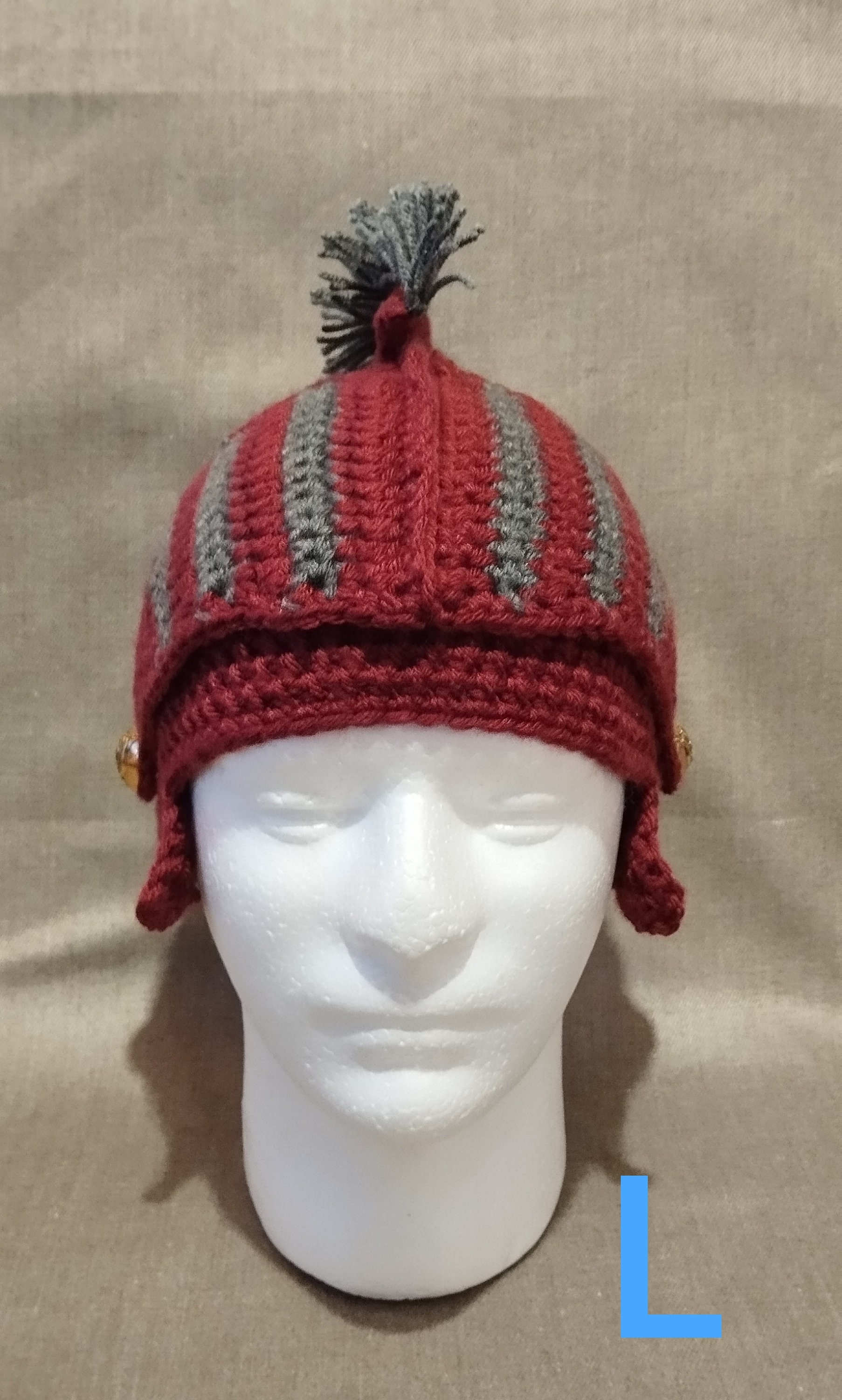 Crochet Knight Helmet Hat - Etsy
