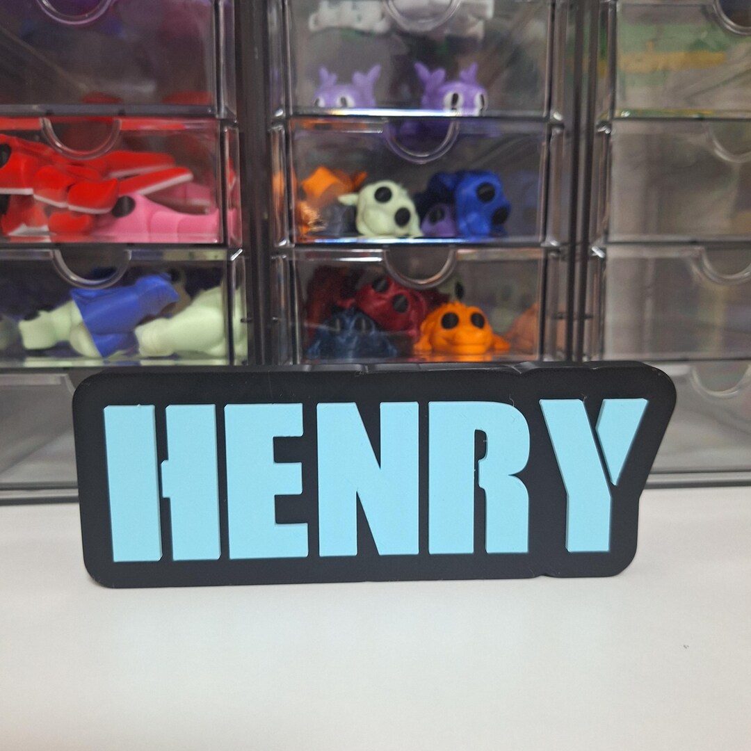 COD Style Nameplate, Nameplate for Gamers, 3D Nameplate, Personalized ...