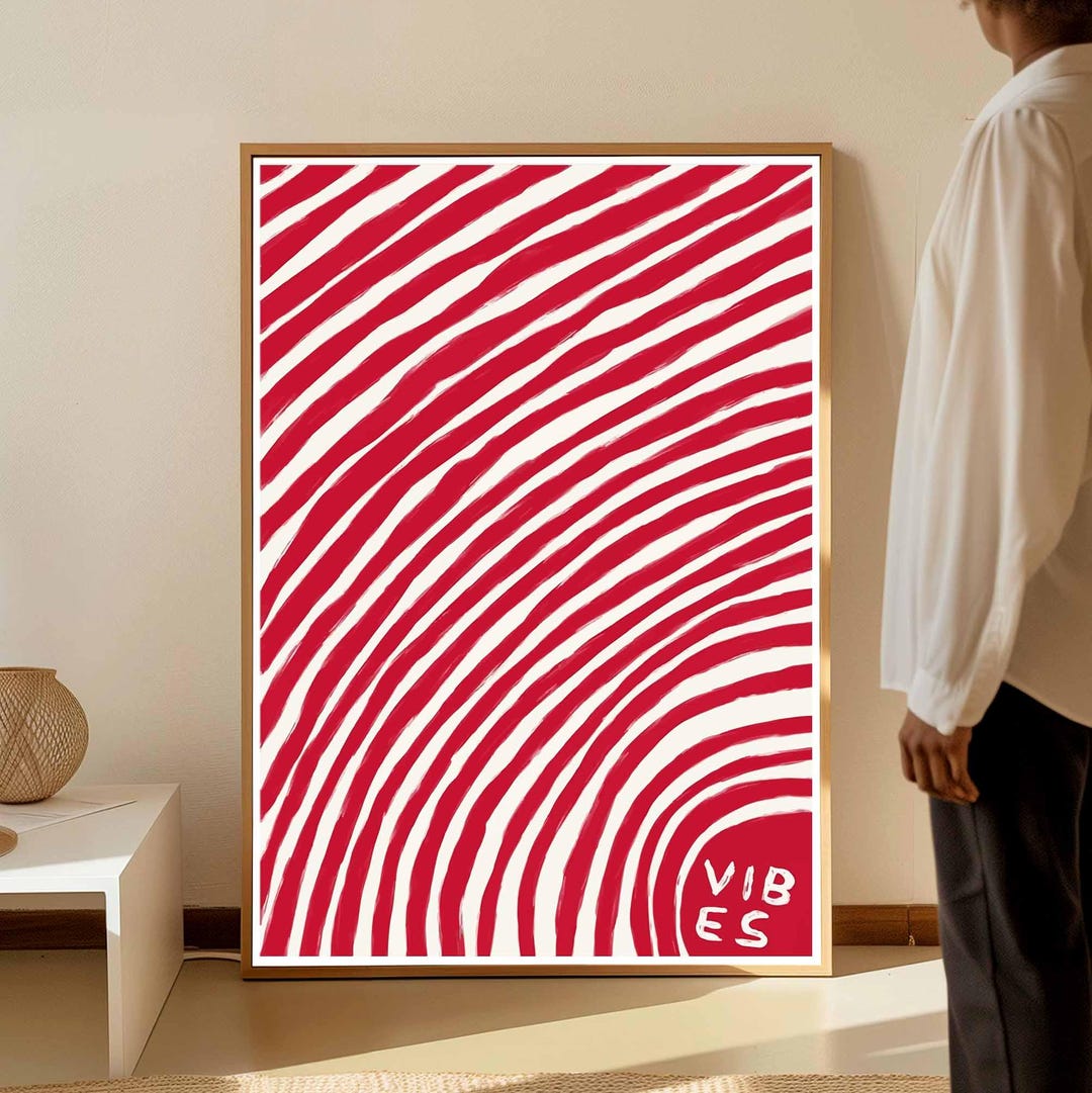 Vibes Print, David Shrigley Vibes Poster, Funny Quotes Art, Home Decor ...