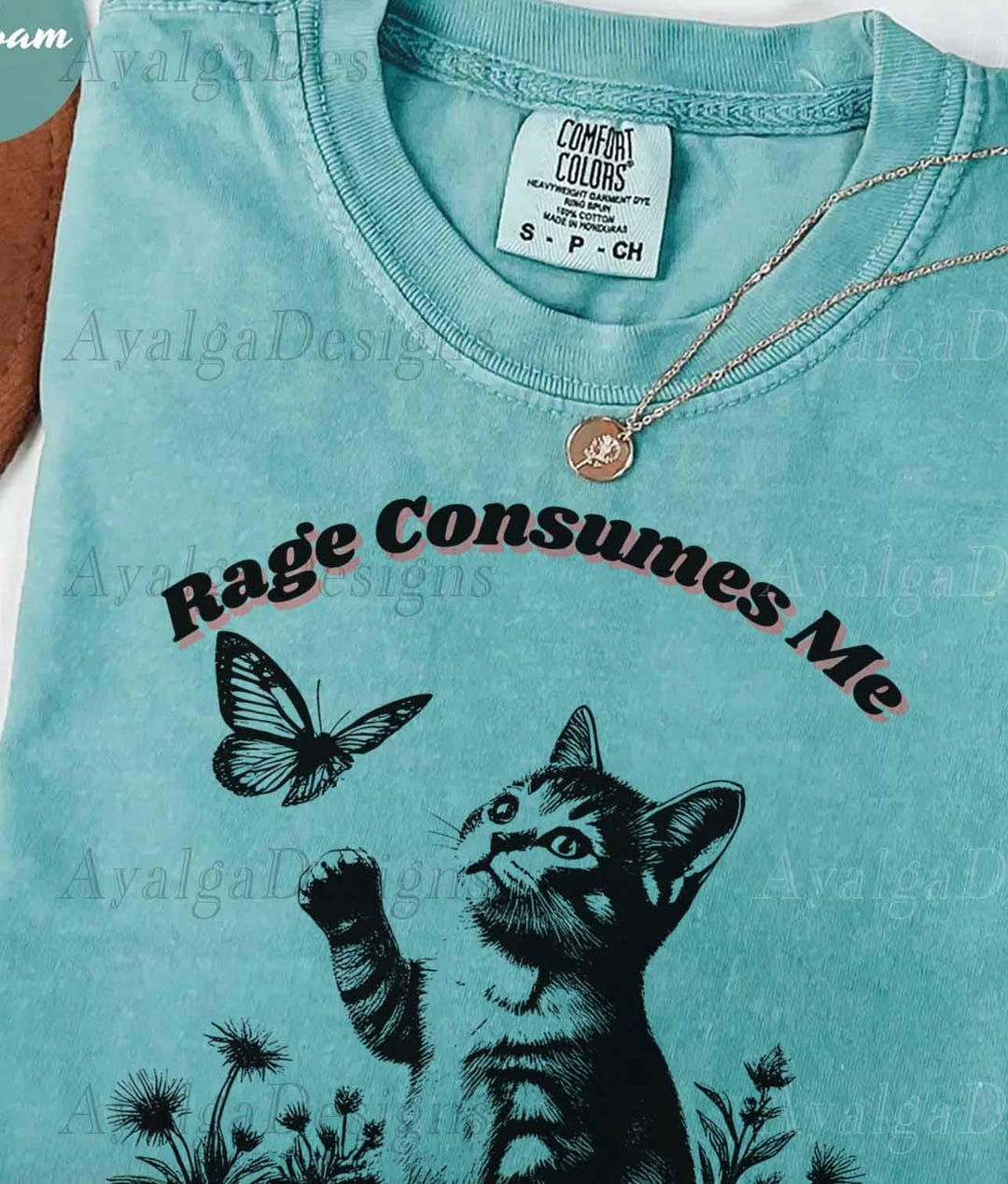 Rage Consumes Me Cat Meme T-shirt, Comfort Colors Funny Kitten Tee - Etsy