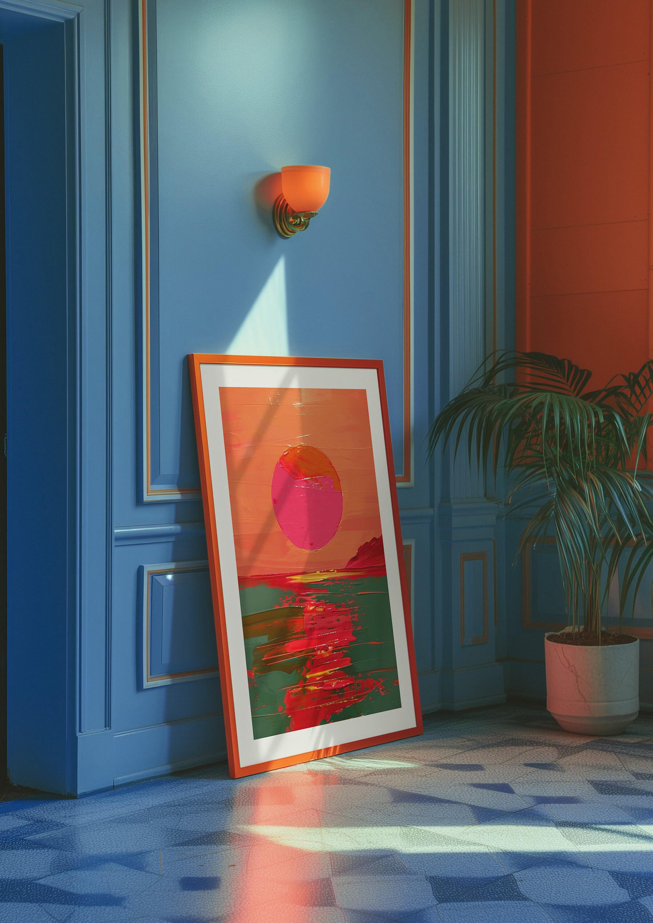 Trendy Verano Poster, Maximalist Red Wall Art,kitchen Wall Decor ...