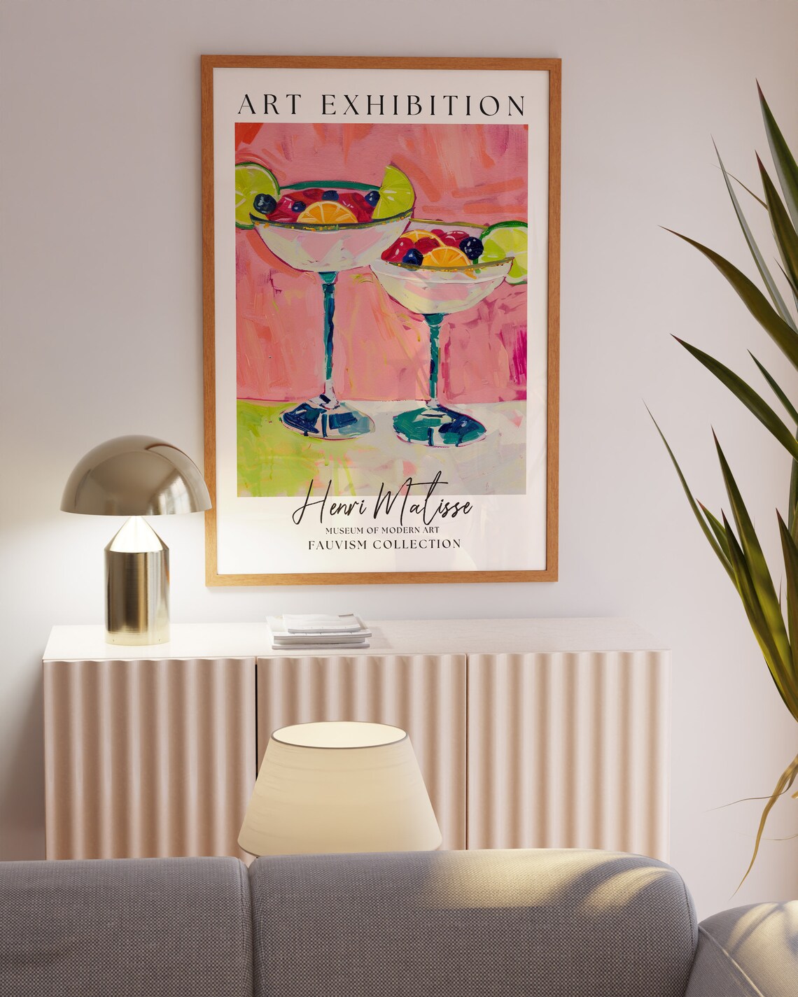 Alcohol Art Matisse Poster, Retro Cocktail Poster, Bar Cart Print ...