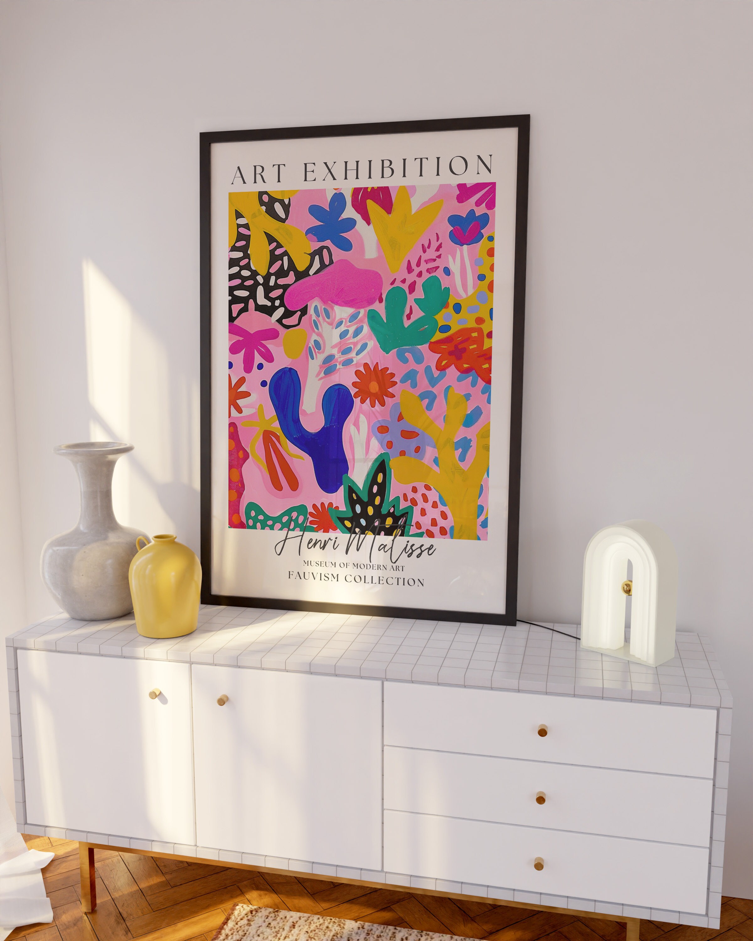 Henri Matisse Art Exhibition Poster, Fauvism Collection Print, Museum ...