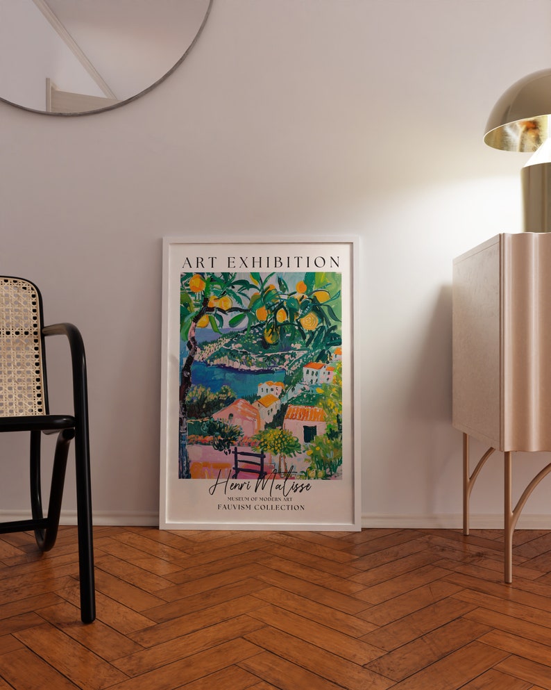 Henri Matisse Art Exhibition Poster, Fauvism Collection Print, Modern ...