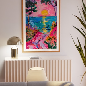 Verano Poster, 70s Wall Print, Matisse Print, Summer House Poster ...