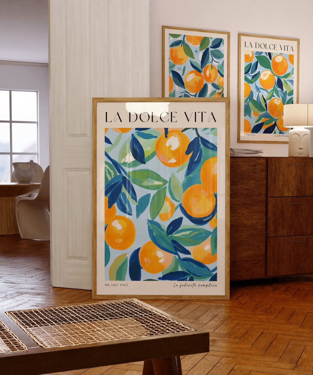 Matisse Oranges Print Set, Retro Kitchen Wall Art (digital Download) - Etsy
