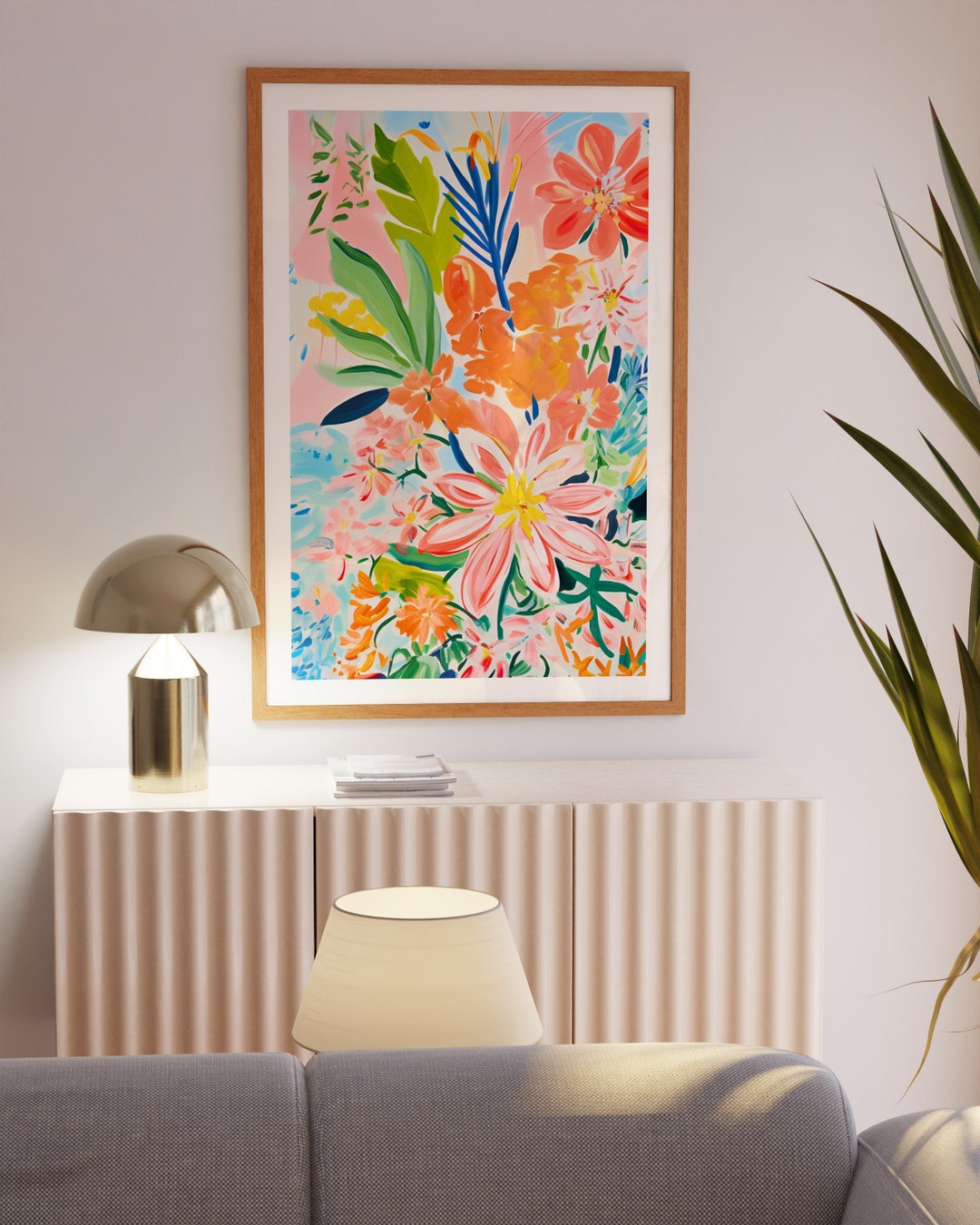 Aesthetic Matisse Room Decor, Retro Preppy Wall Art, Trendy Dopamine ...