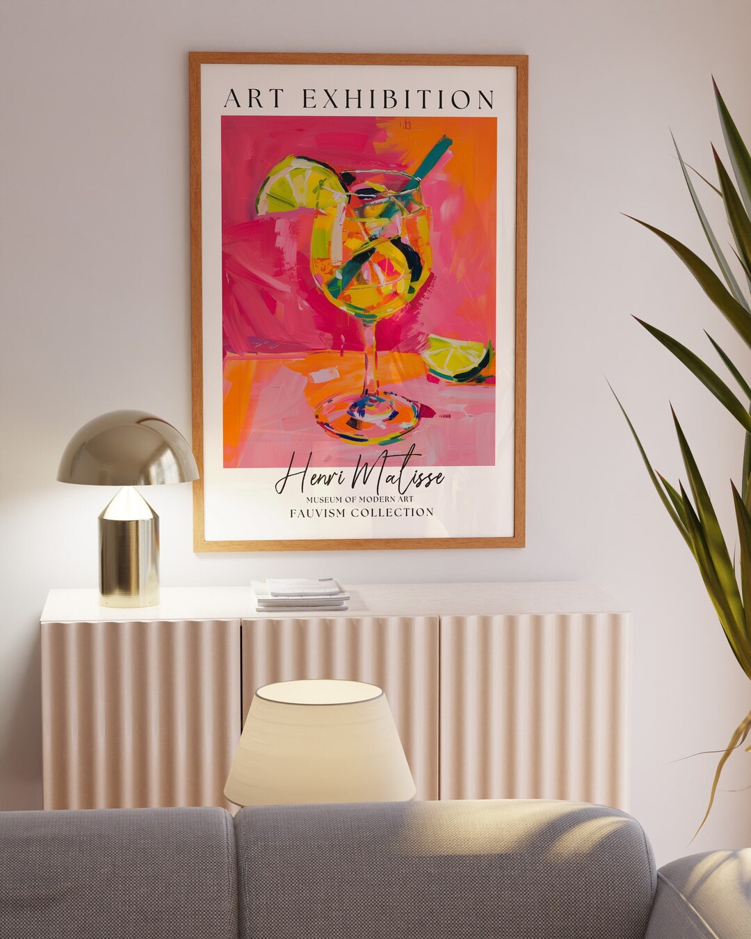 Verano Cocktail Wall Art, Kitchen Poster, Summer House Poster, Retro ...