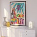 Matisse Room Decor, Dopamine Dinner Print, Retro Kitchen Wall Art ...