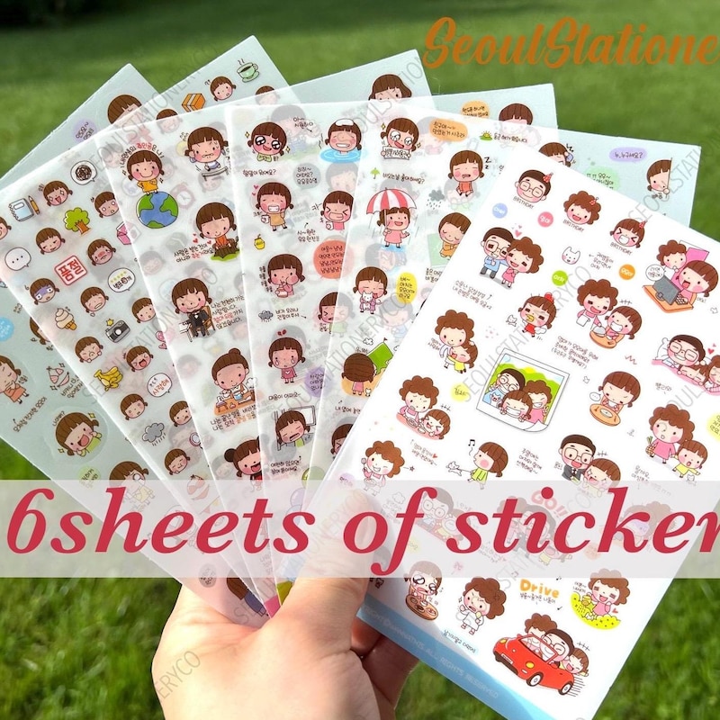 Korean Stickers - Etsy