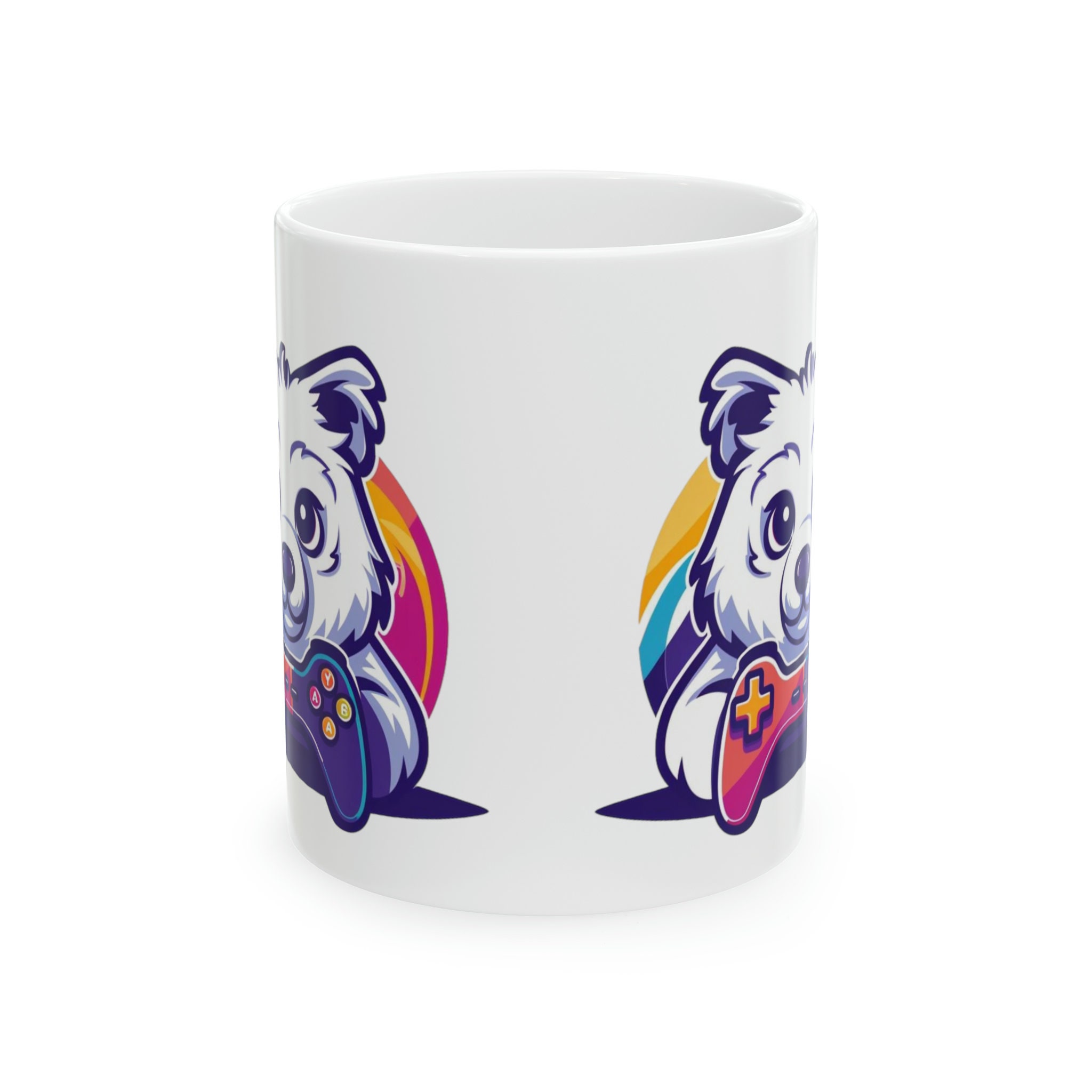 Gamer Bear / Gamer Mug / Dominate Your Games With Style / Special Gift ...
