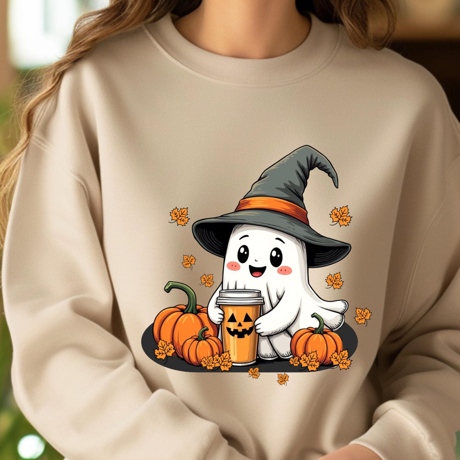 Ghost Cafe PNG, JPEG, and SVG, Halloween Png, Pumpkin Png, Trending Png ...