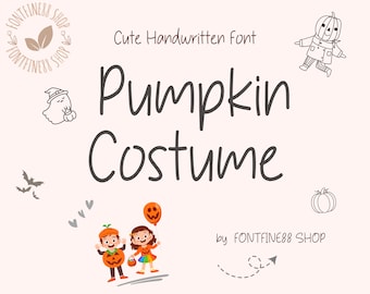 Neat Handwriting Font for Goodnotes, Cute Handwritten Girly Font, Study ...