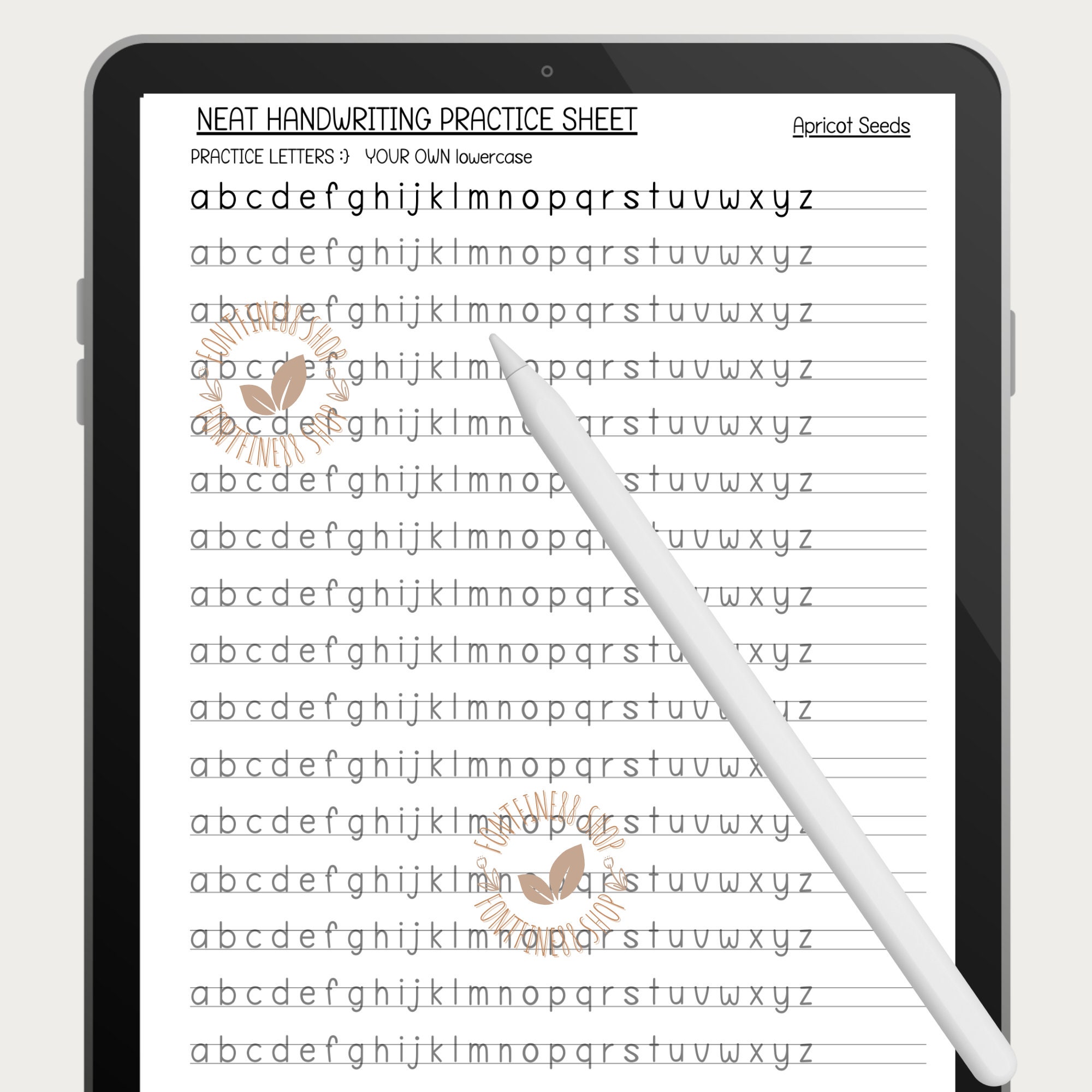 Improve Handwriting Worksheets Practice, Printable Handwriting Workbook ...