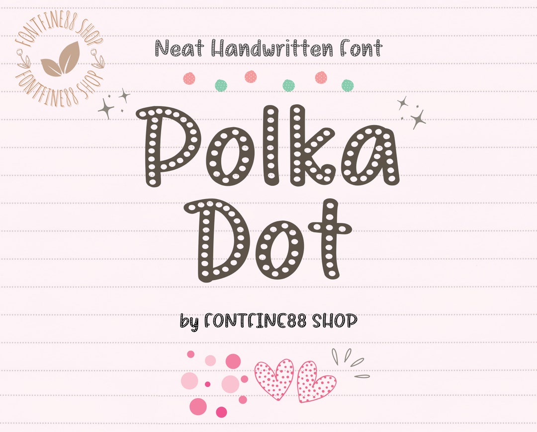 Bold Font Cute Handwriting Font, Neat Handwritten Font, Lovely Font ...