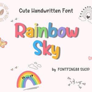 Cute Bold Handwriting Fonts for Goodnotes, Simple Study Digital ...
