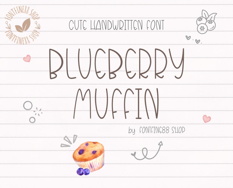 Neat Handwriting Font for Goodnotes Cute Handwritten Font, Study Font ...