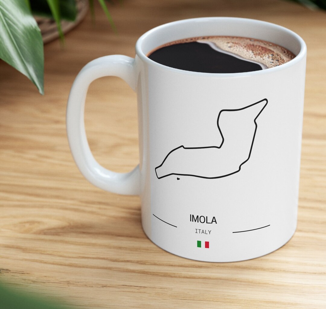 Exclusive Formula 1 Mug, F1 Circuit Mug IMOLA, Circuit-designed Mug ...