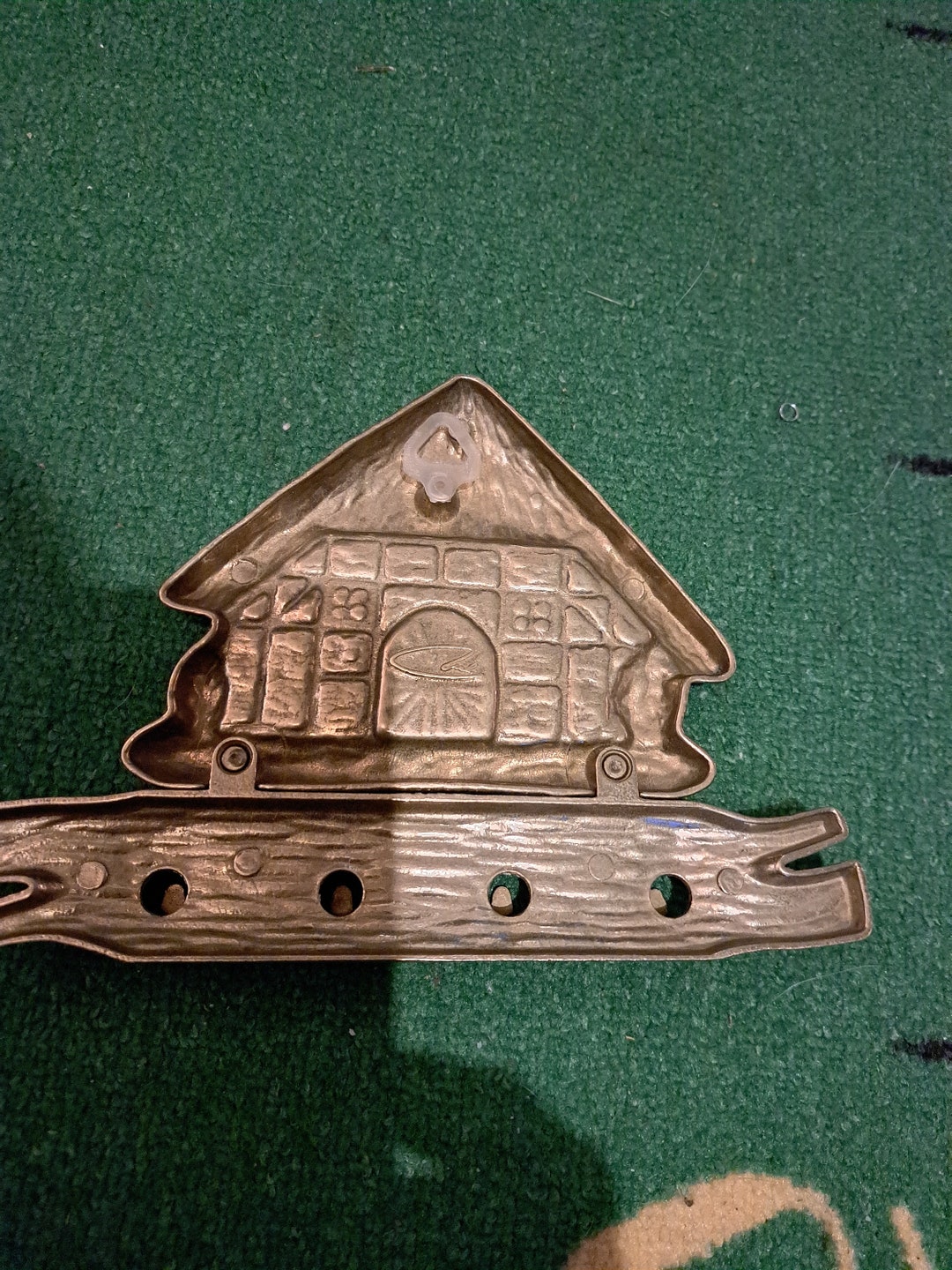 Vintage Brass Keychain - Etsy