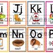 Colorful Alphabet Flashcards Multipurpose Letter Flashcards Alphabet ...