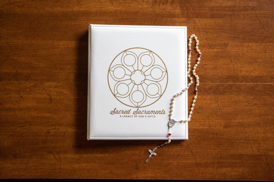 Sacrament Keepsake, A Legacy of God's Gifts | All 7 Sacraments in 1 ...
