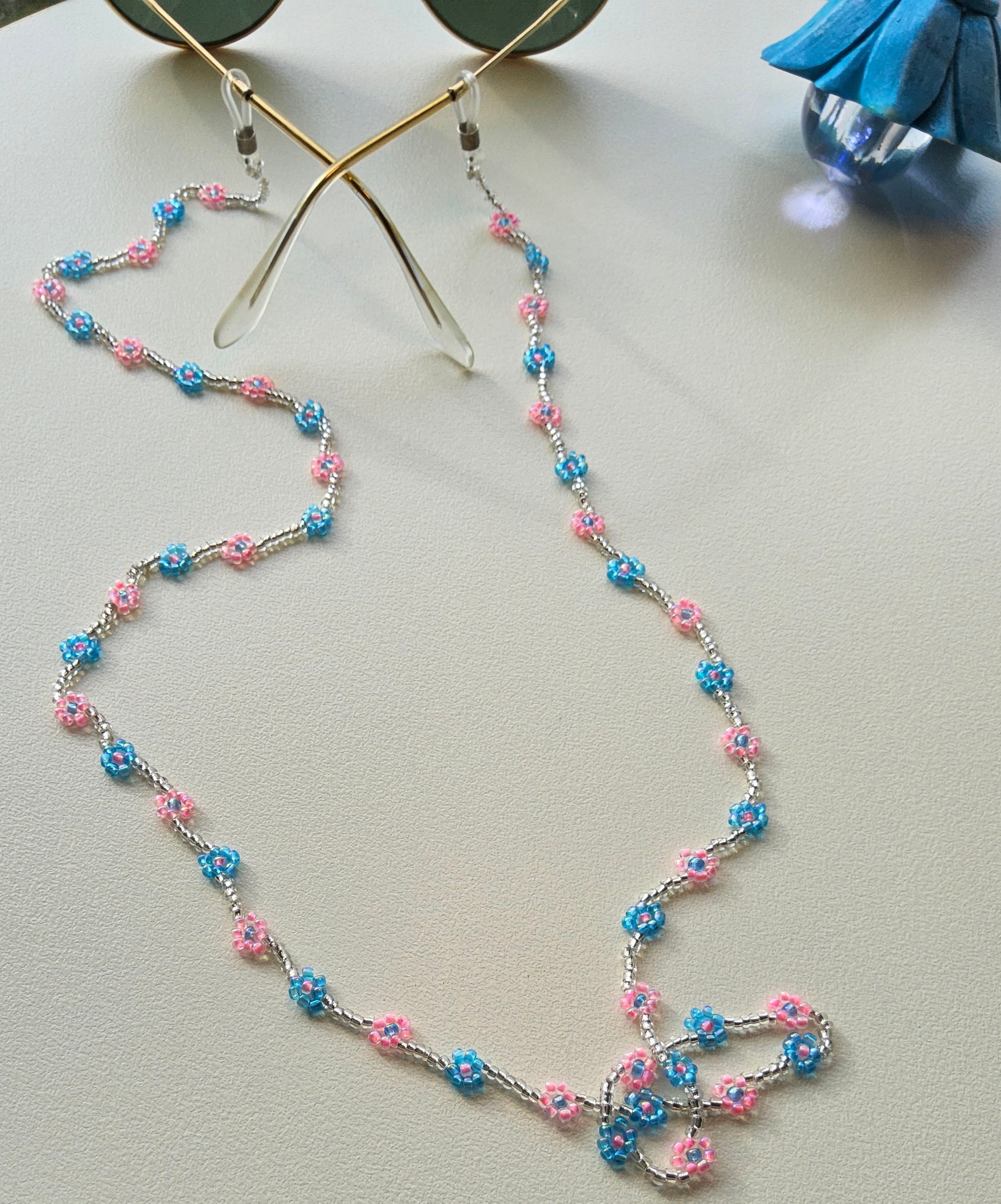 Glasses Chain Beaded Glasses Chain Sunglass Strap Spectacle Cord ...