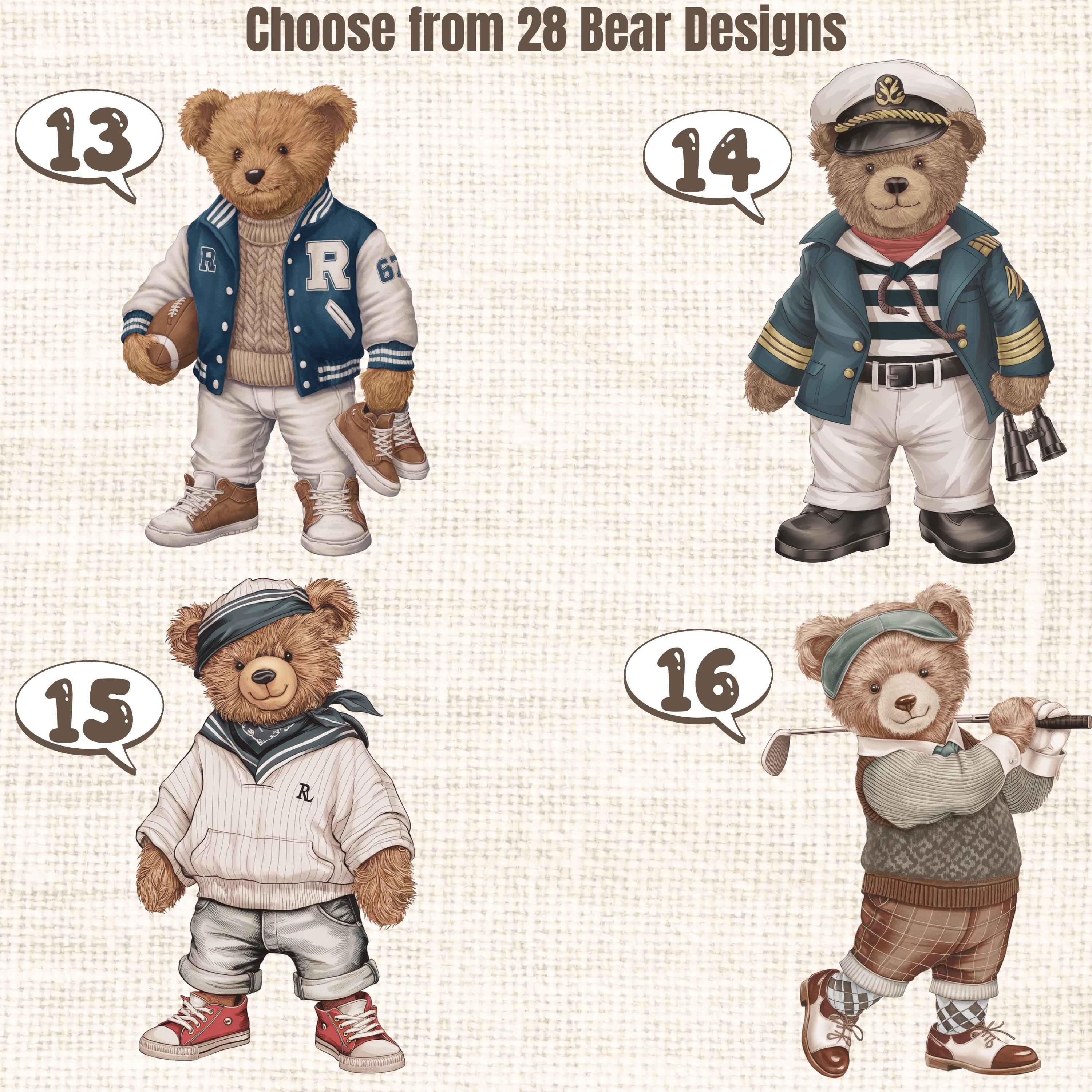 Vintage Teddy Bear Theme Birthday Napkins: Custom Table Decor - Etsy