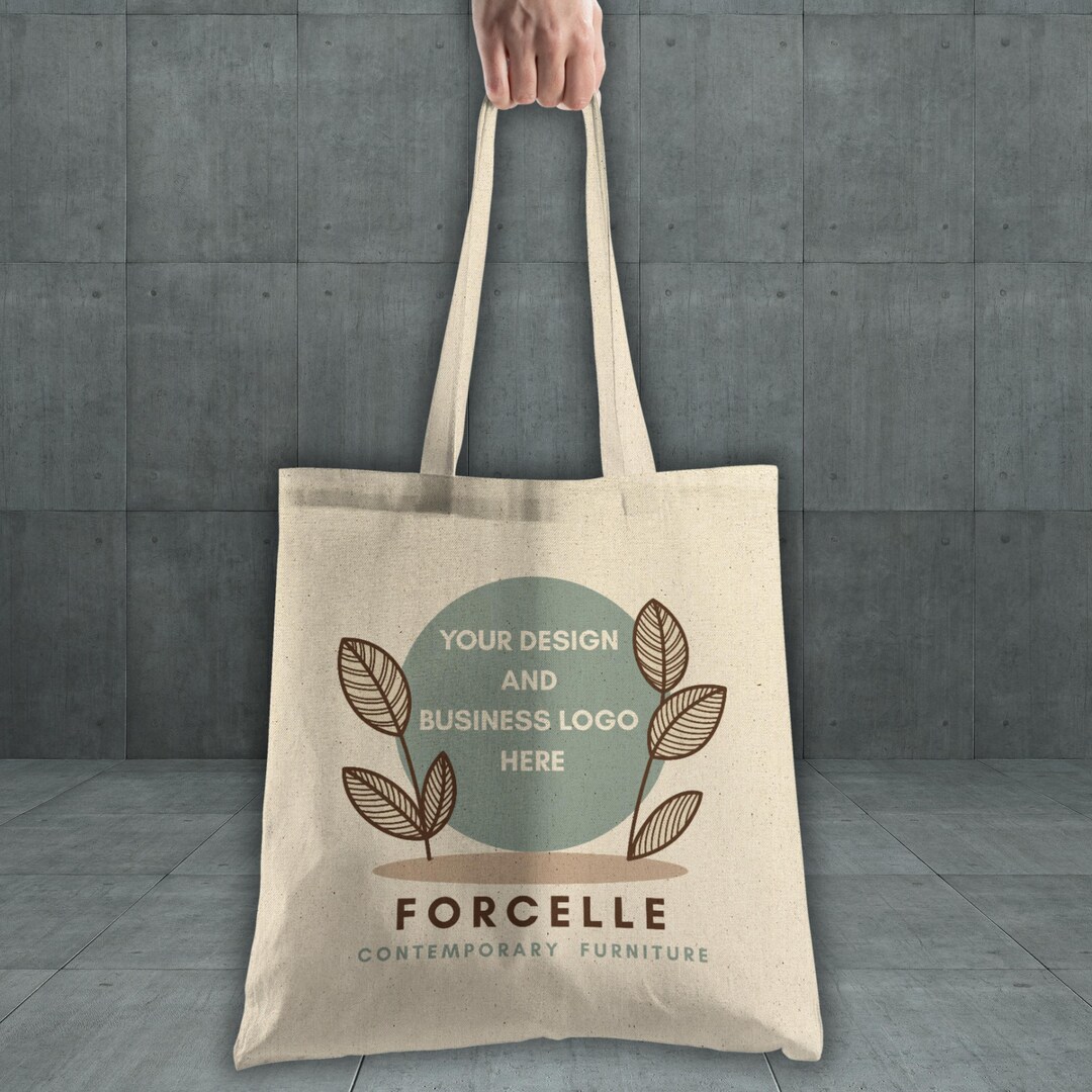Custom Logo Tote Bag,personalized Eco Friendly Reusable Bag,branded ...