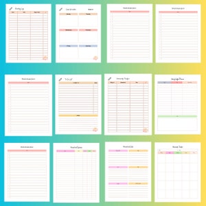 Homeschool Printable Planner, 73 Pg 2024/2025 Student Daily Schedule ...