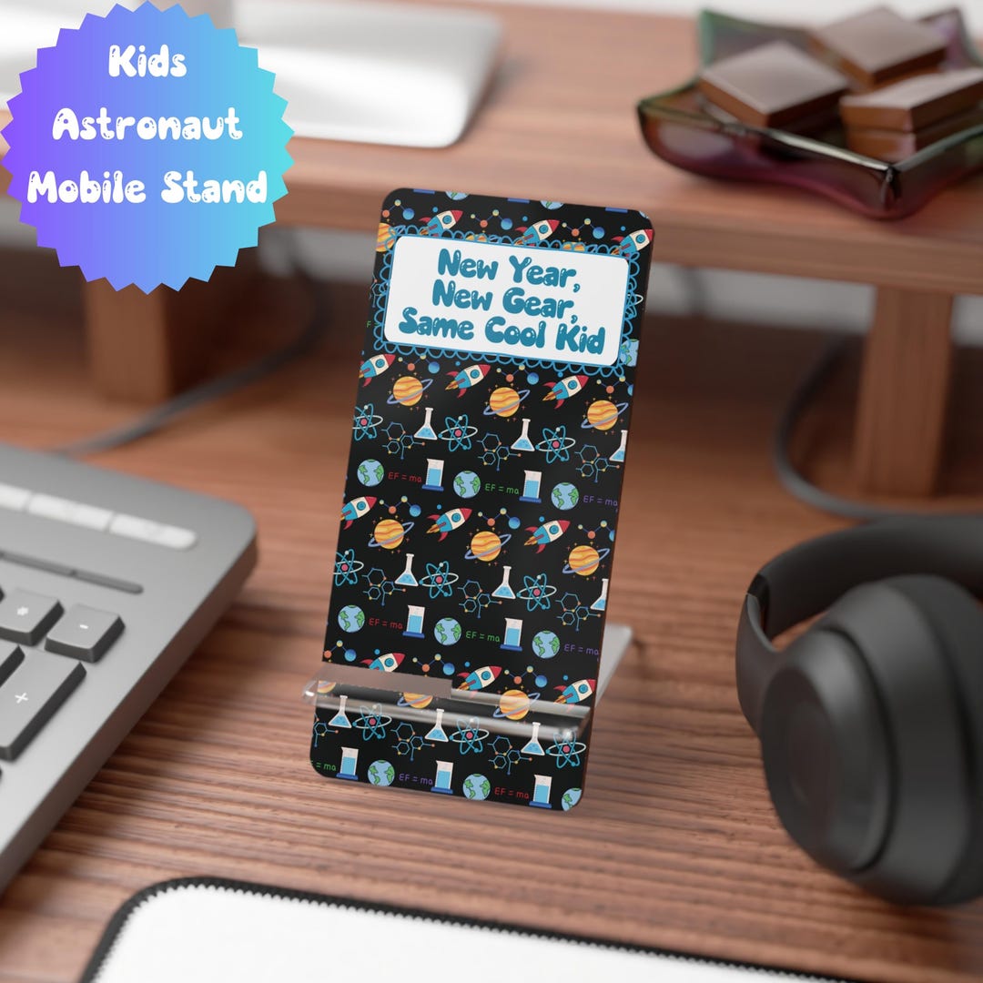 Kids Astronaut Mobile Stand,space-themed Phone Holder,cool Boy Phone ...