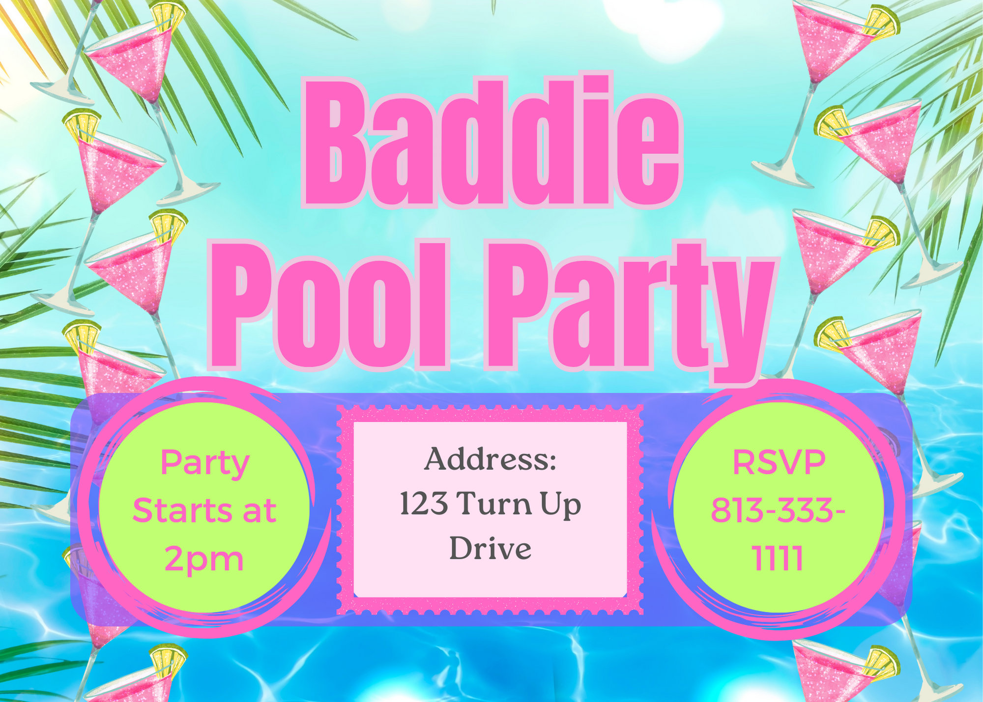 Summer Slay: Baddie Only Pool Party Collection. Baddies Carribean ...