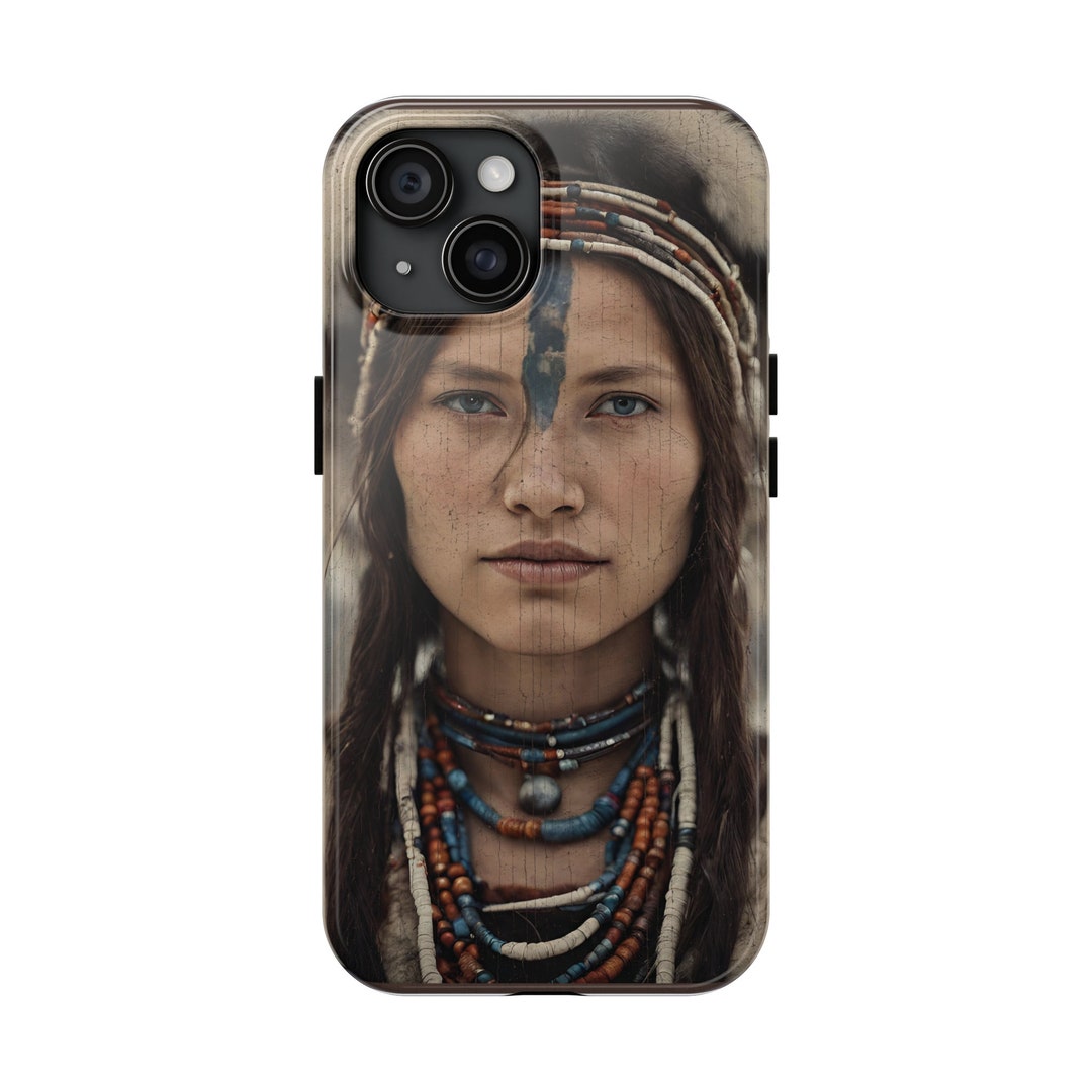 IPhone Indigenous Woman Painting Tough Phone Case, Indigenous Art ...