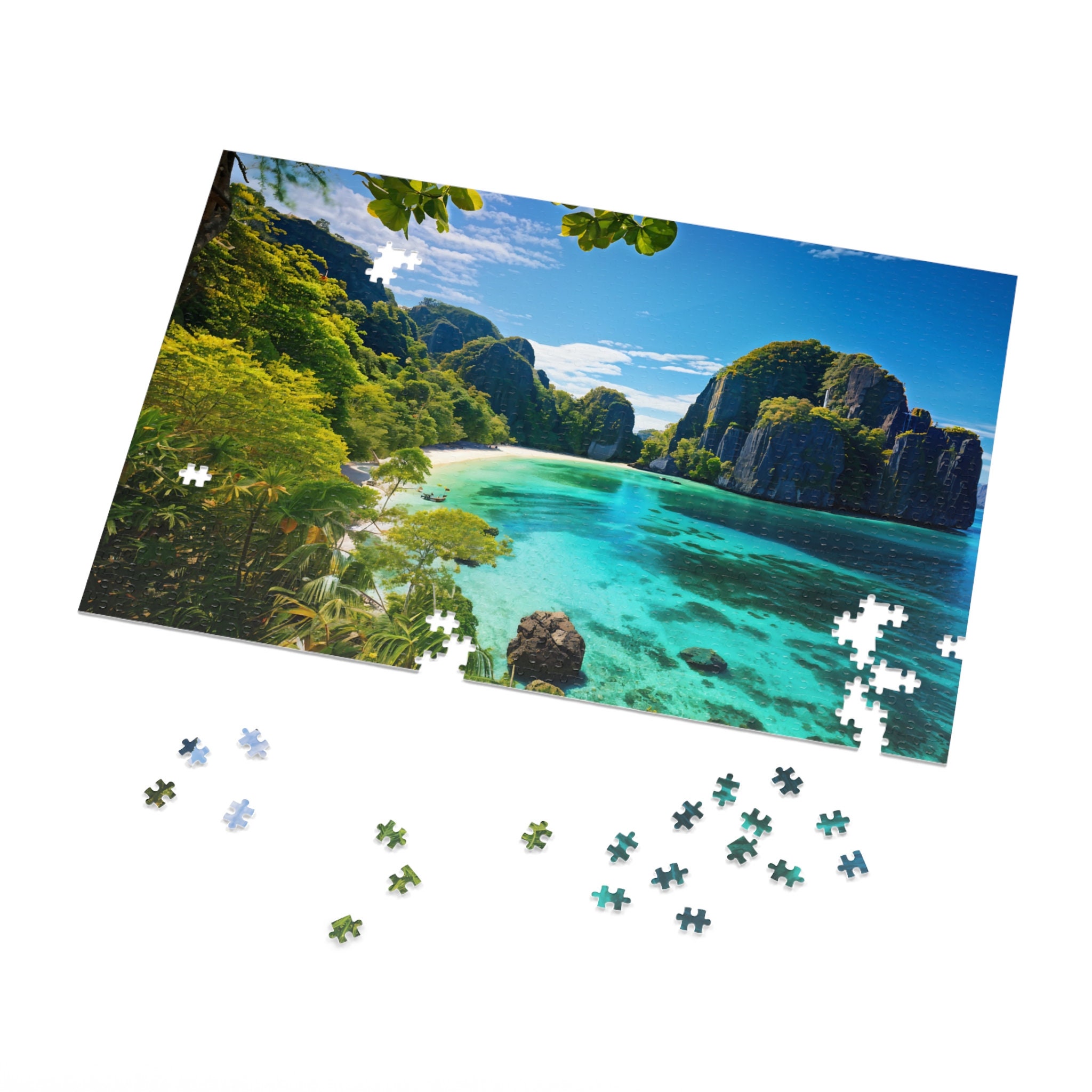 1000 Piece Palawan, Philippines Jigsaw Puzzle View of Pristine Beaches ...