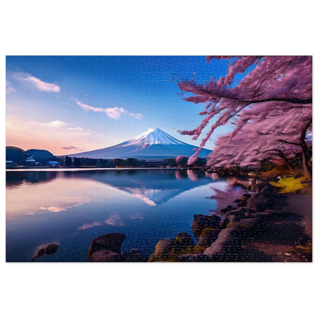 1000 Piece Mount Fuji, Japan Jigsaw Puzzle View Towards the Volcanic ...