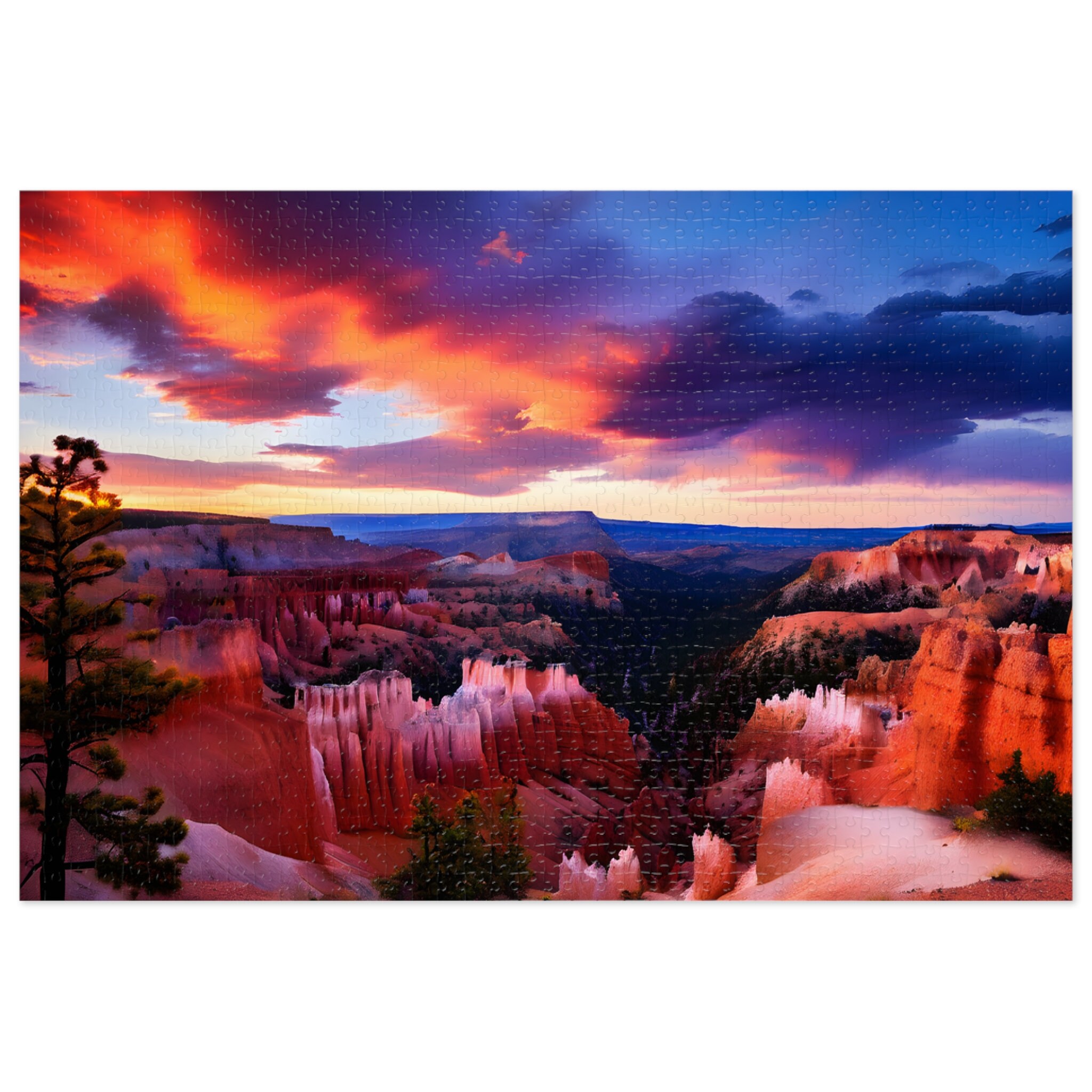 1000 Piece Bryce Canyon National Park, USA Jigsaw Puzzle View of the ...