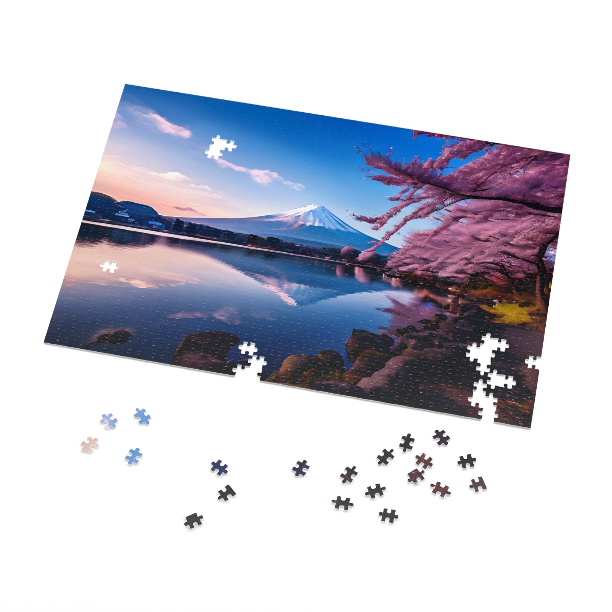 1000 Piece Mount Fuji, Japan Jigsaw Puzzle View Towards the Volcanic ...