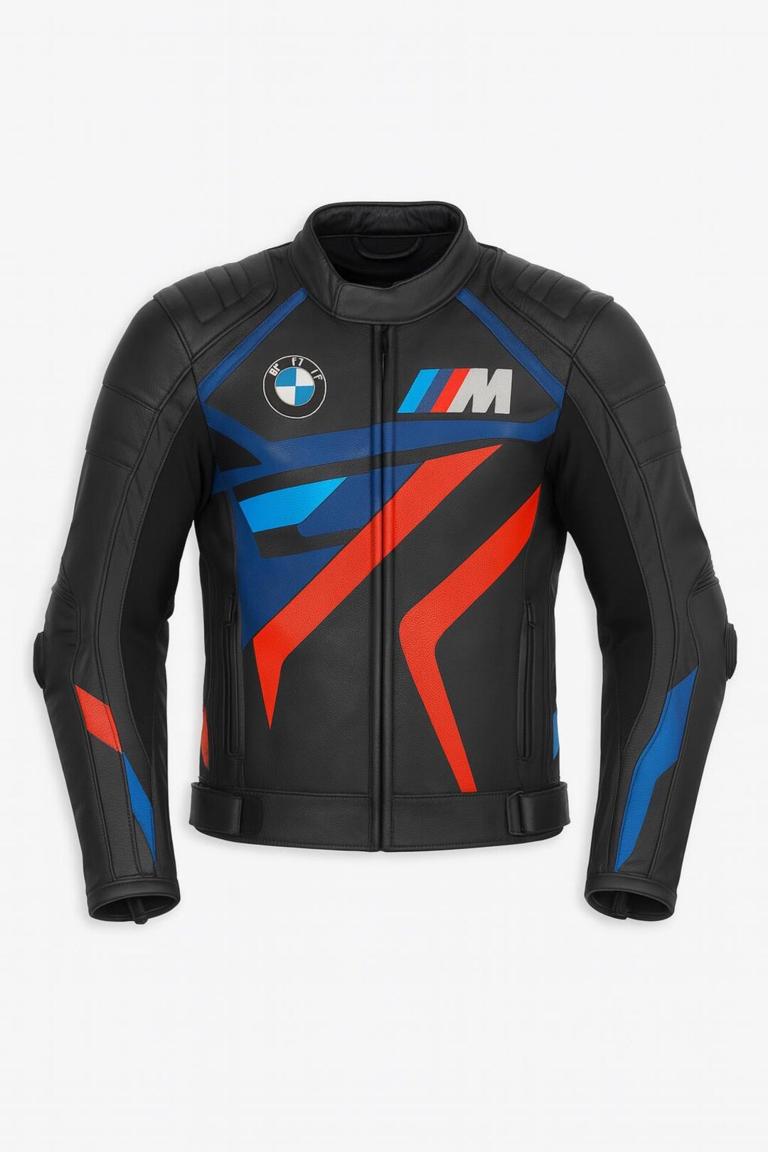 BMW Racing Jacket Cowhide Leather Premium Biker Gear Men Custom Sports ...